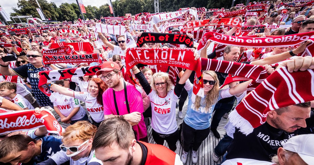 Saisoneröffnung: So feiern die Fans ihren 1. FC Köln - Rundschau Online