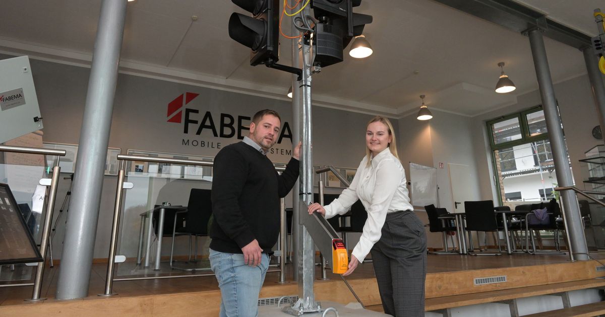 Verkehr: Kürtener Hersteller Fabema macht Baustellenampeln barrierefrei ...