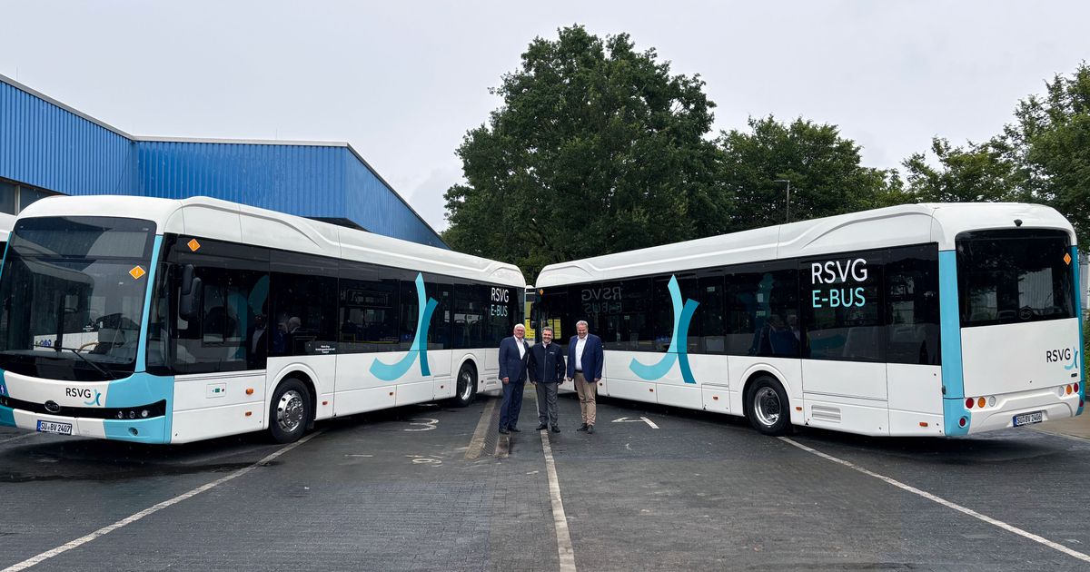 Rhein-Sieg: RSVG schickt sechs Elektrobusse auf die Straßen - Rundschau ...