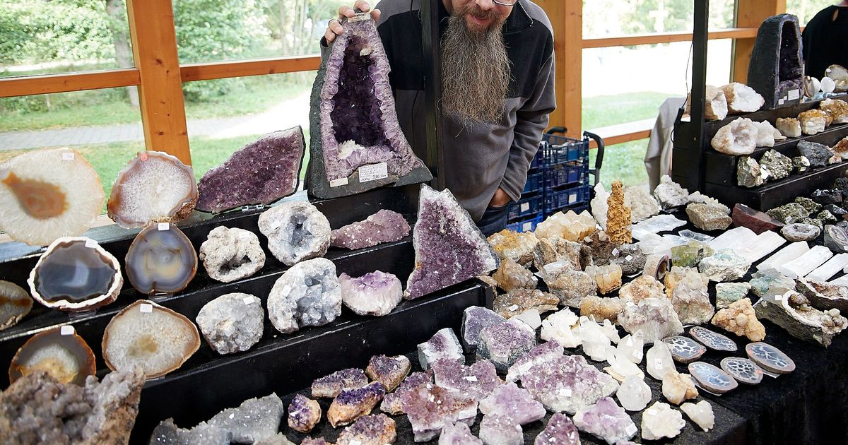 Nettersheim: Die Fossilien- und Mineralienbörse ist zurück - Rundschau ...