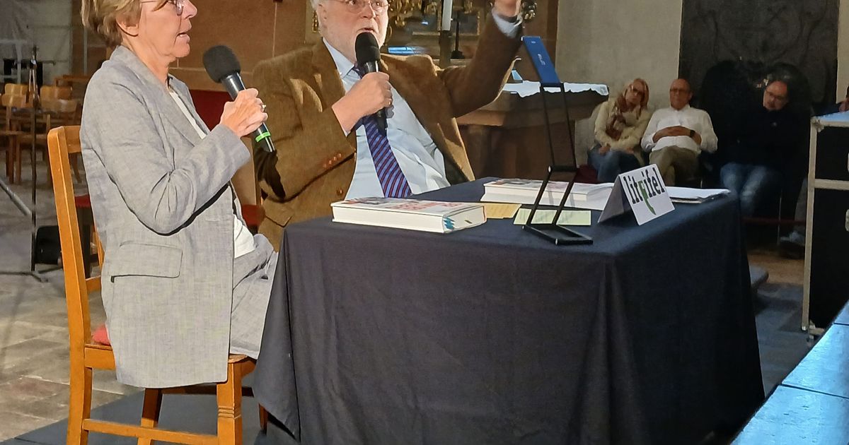 Lit.Eifel: Manfred Lütz und Bettina Böttinger in Basilika Steinfeld ...