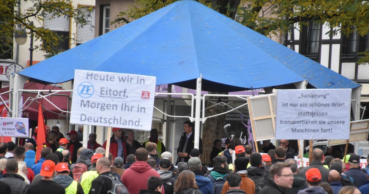 Das Aus für ZF in Eitorf liegt auf Eis - Rundschau Online