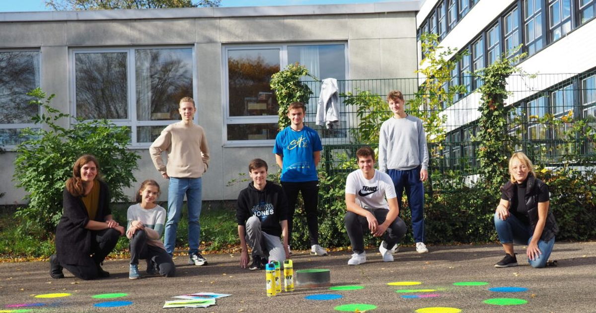 Neue Schulhof-Spiele fürs Schulzentrum Lechenich - Rundschau Online