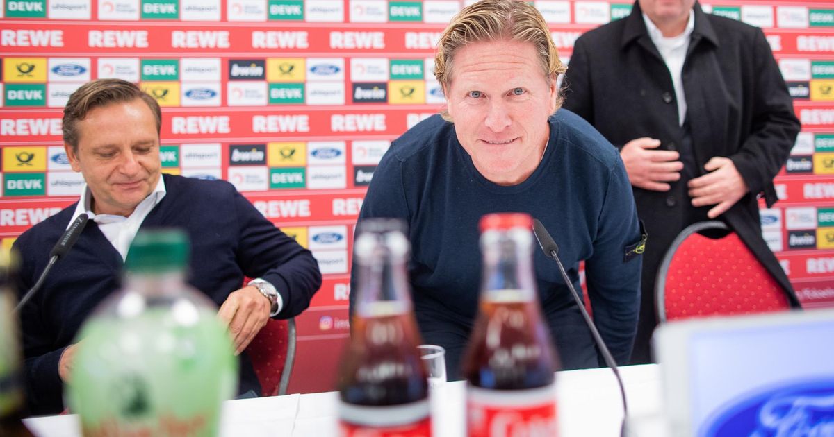 1. FC Köln: Horst Heldt und Markus Gisdol offiziell vorgestellt ...