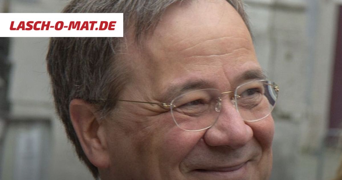 „Lasch-o-Mat": Generator erstellt Fake-Zitate von Armin Laschet ...