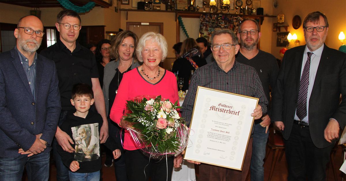 Blankenheimer Bäcker erhält goldenen Meisterbrief - Rundschau Online